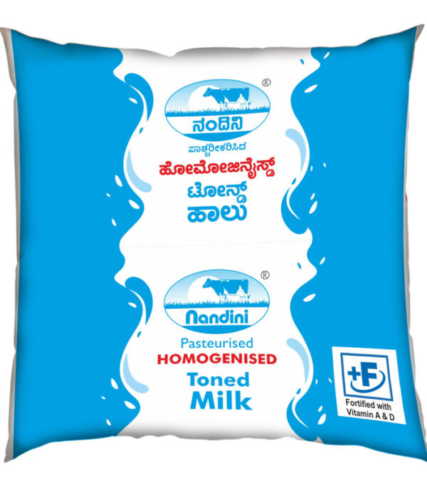 Nandini Homogenised Toned Milk - Chikkaballapura District Co-operative ...